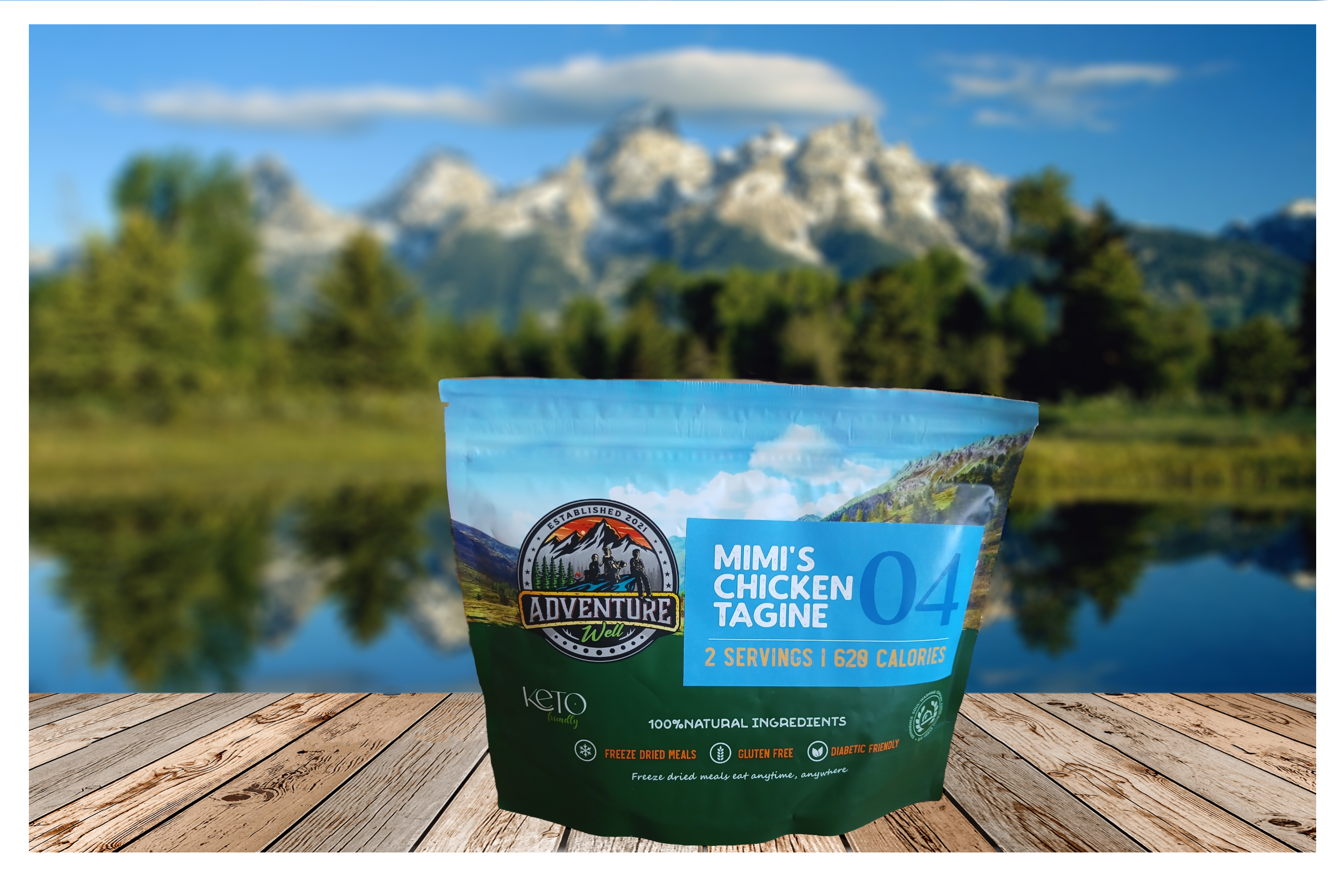 Mimi's Chicken Tagine - Freeze-Dried Backpack Meal – Adventure Well