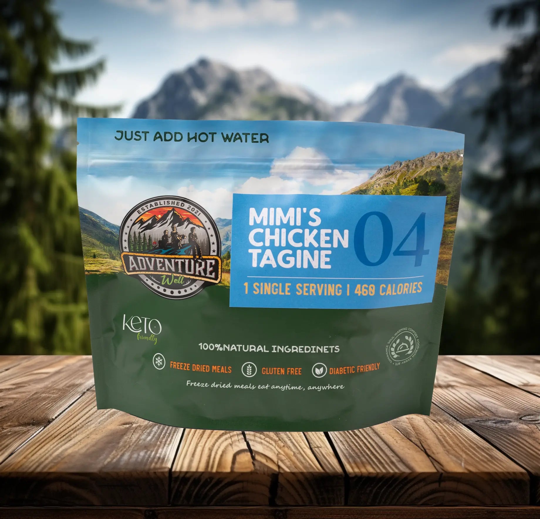 Mimi's Chicken Tagine - Freeze-Dried Backpack Meal – Adventure Well
